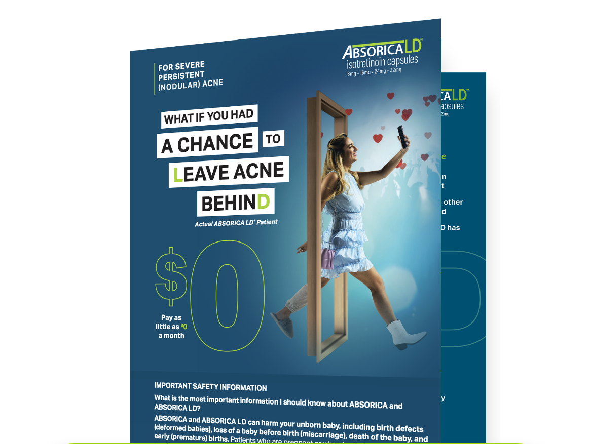 Access & Affordability | ABSORICA LD® (isotretinoin)